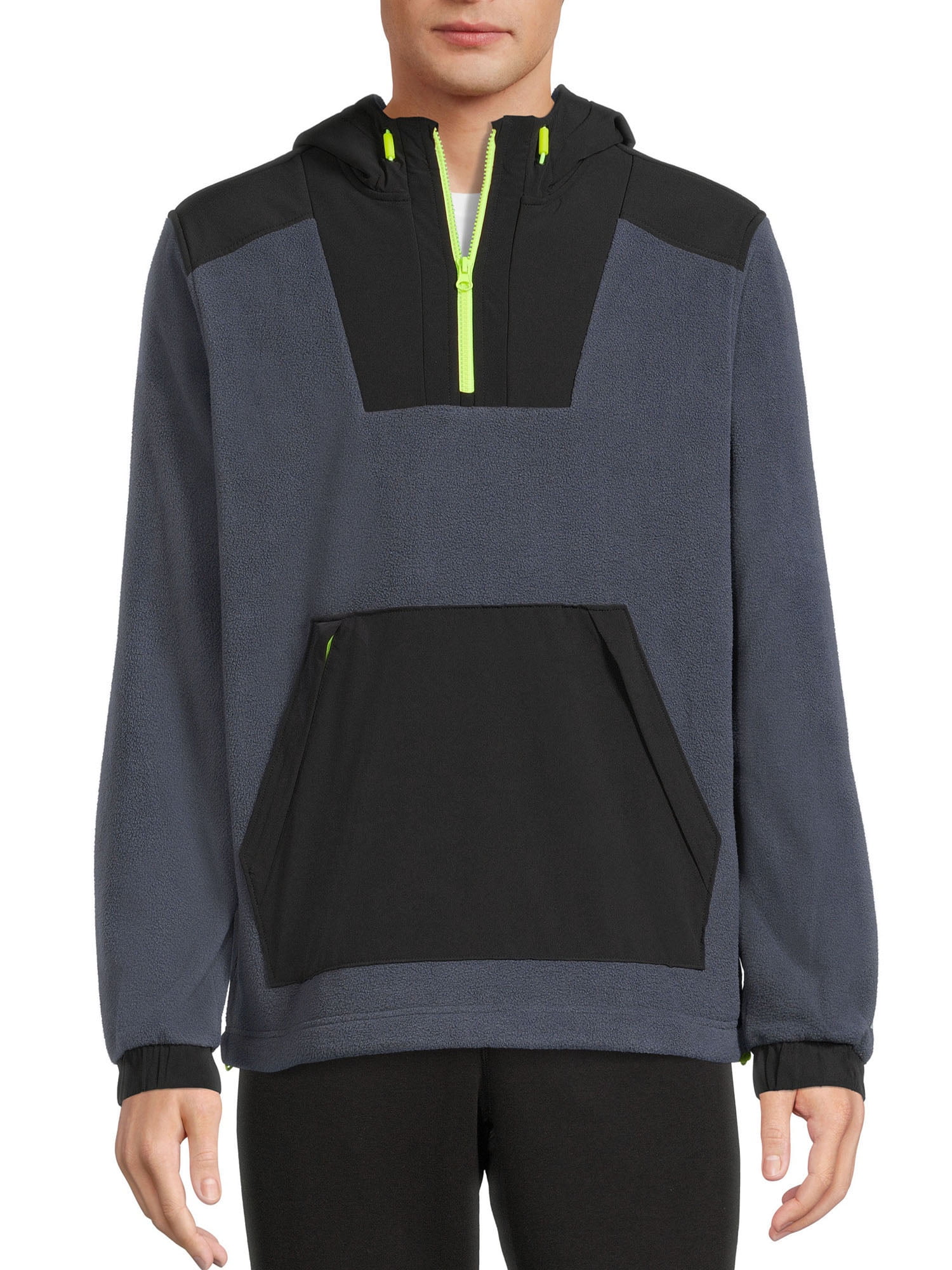 Russell Men's Microfleece Half Zip Jacket - Walmart.com