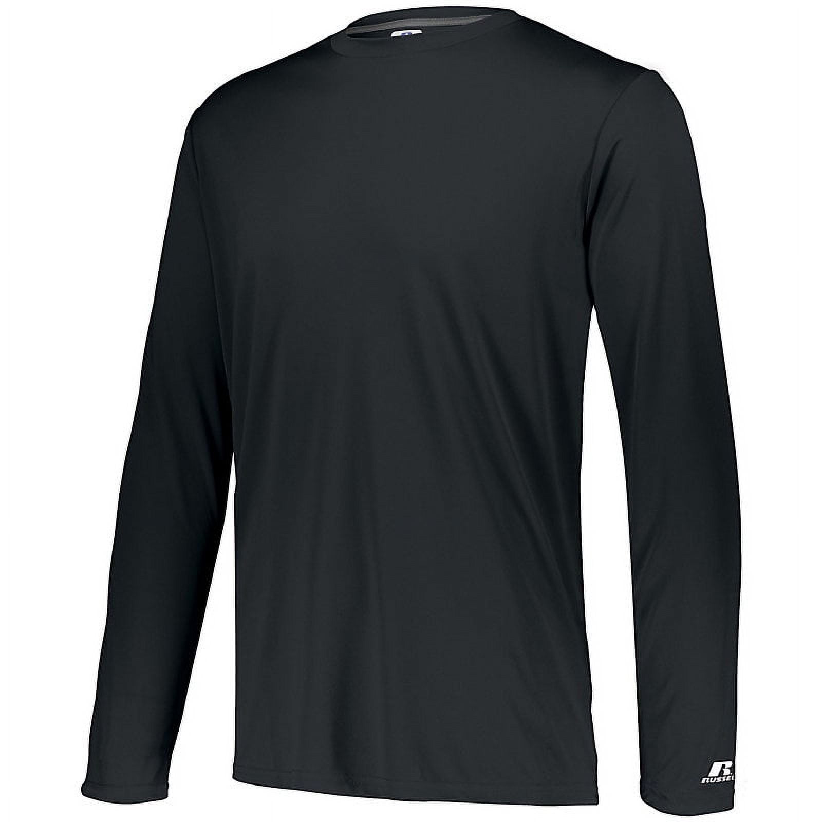 Russell Men's Active Polyester Shirt - Dri-Power Core Performance Long ...