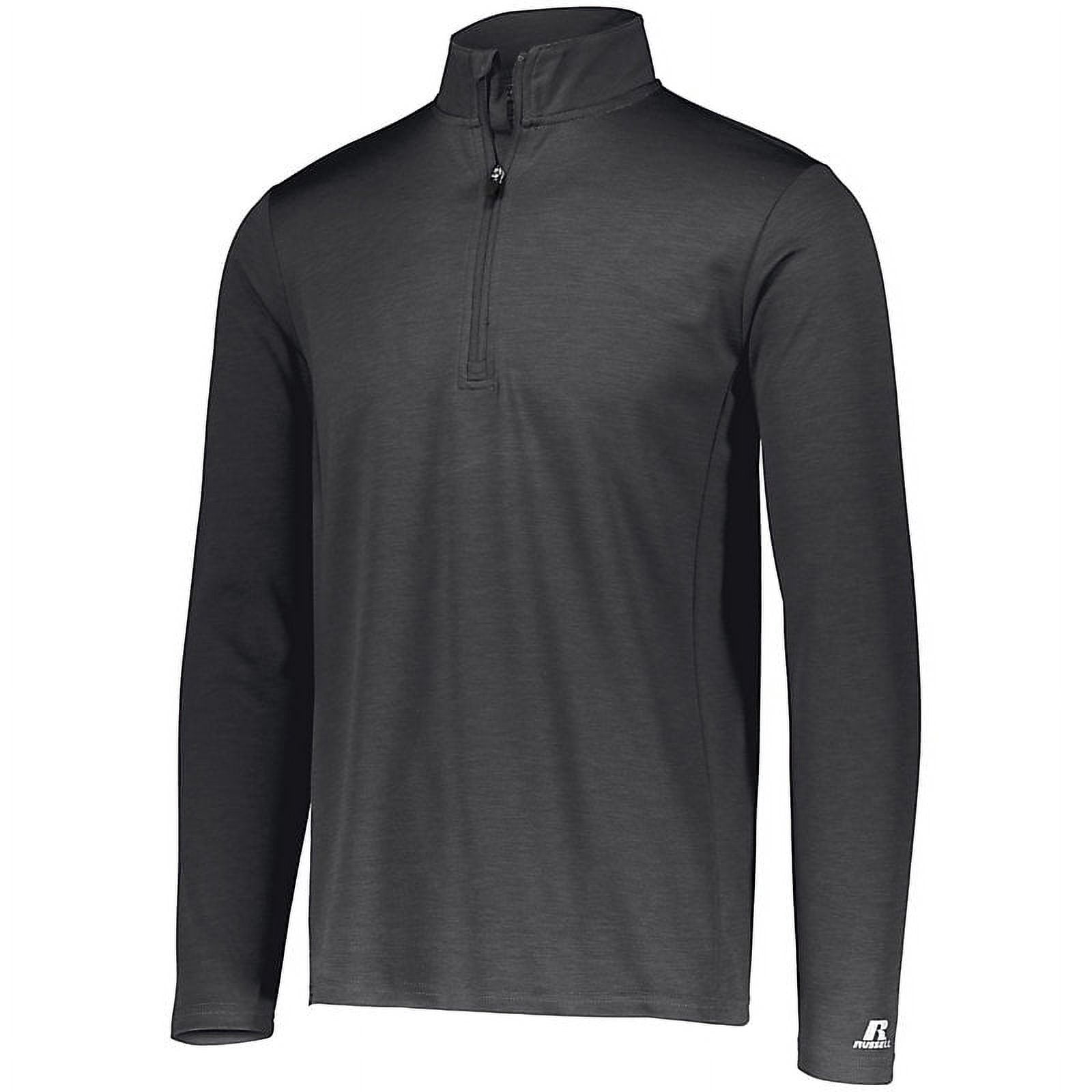 Russell Men's Dri-Power Lightweight 1/4 Zip Pullover - QZ7EAM - Walmart.com