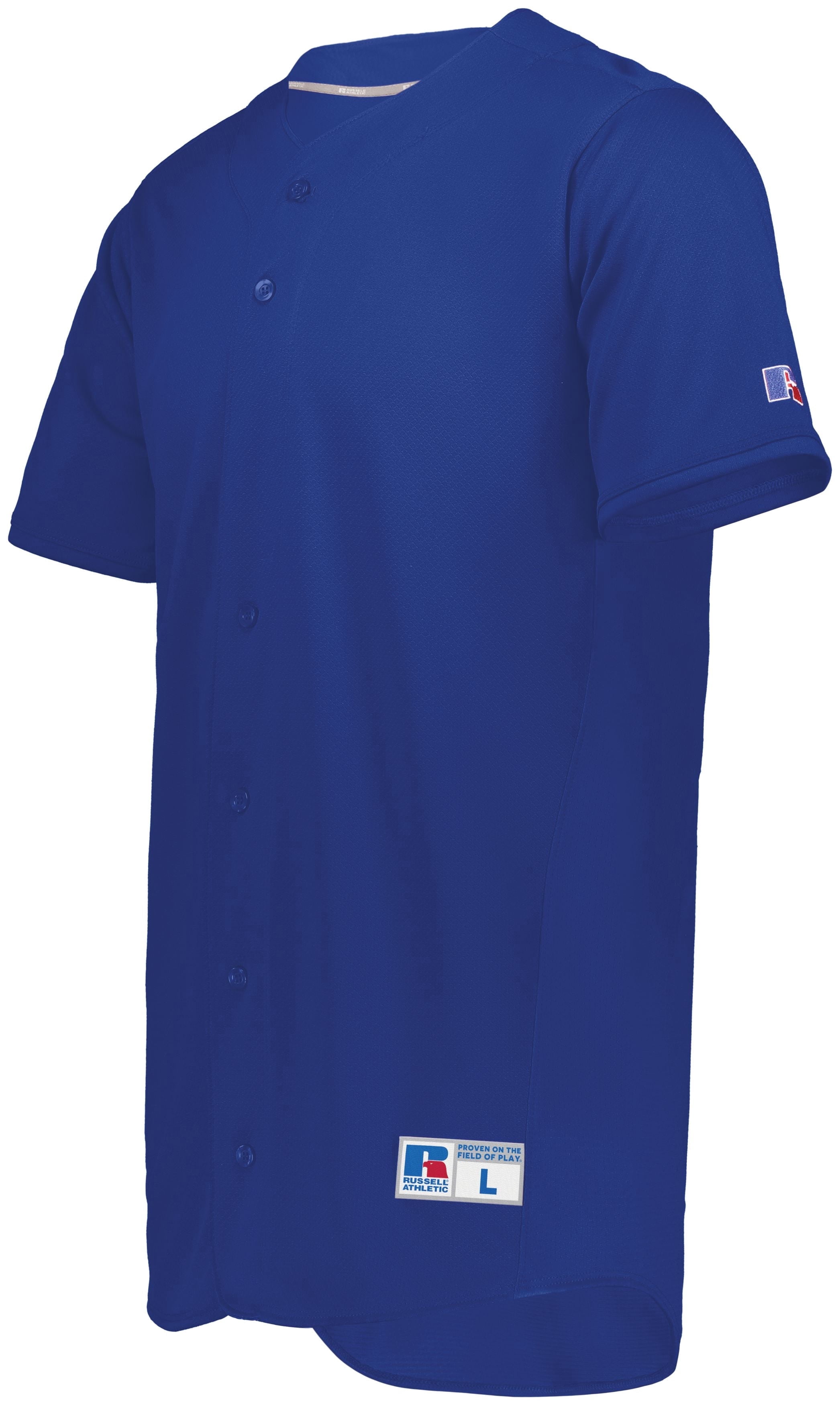 Russell Men's Five Tool Full-Button Front Baseball Jersey - Walmart.com