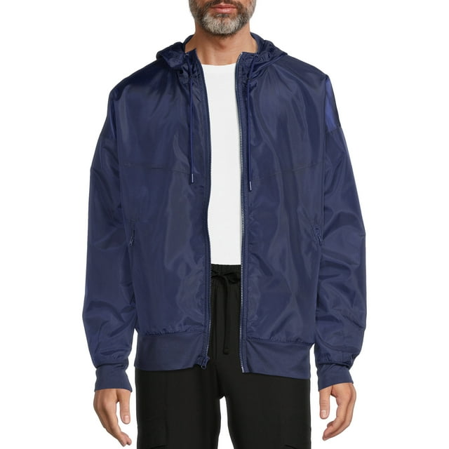 Russell Men's and Big Men's Active Full Zip Windbreaker Jacket, Sizes ...