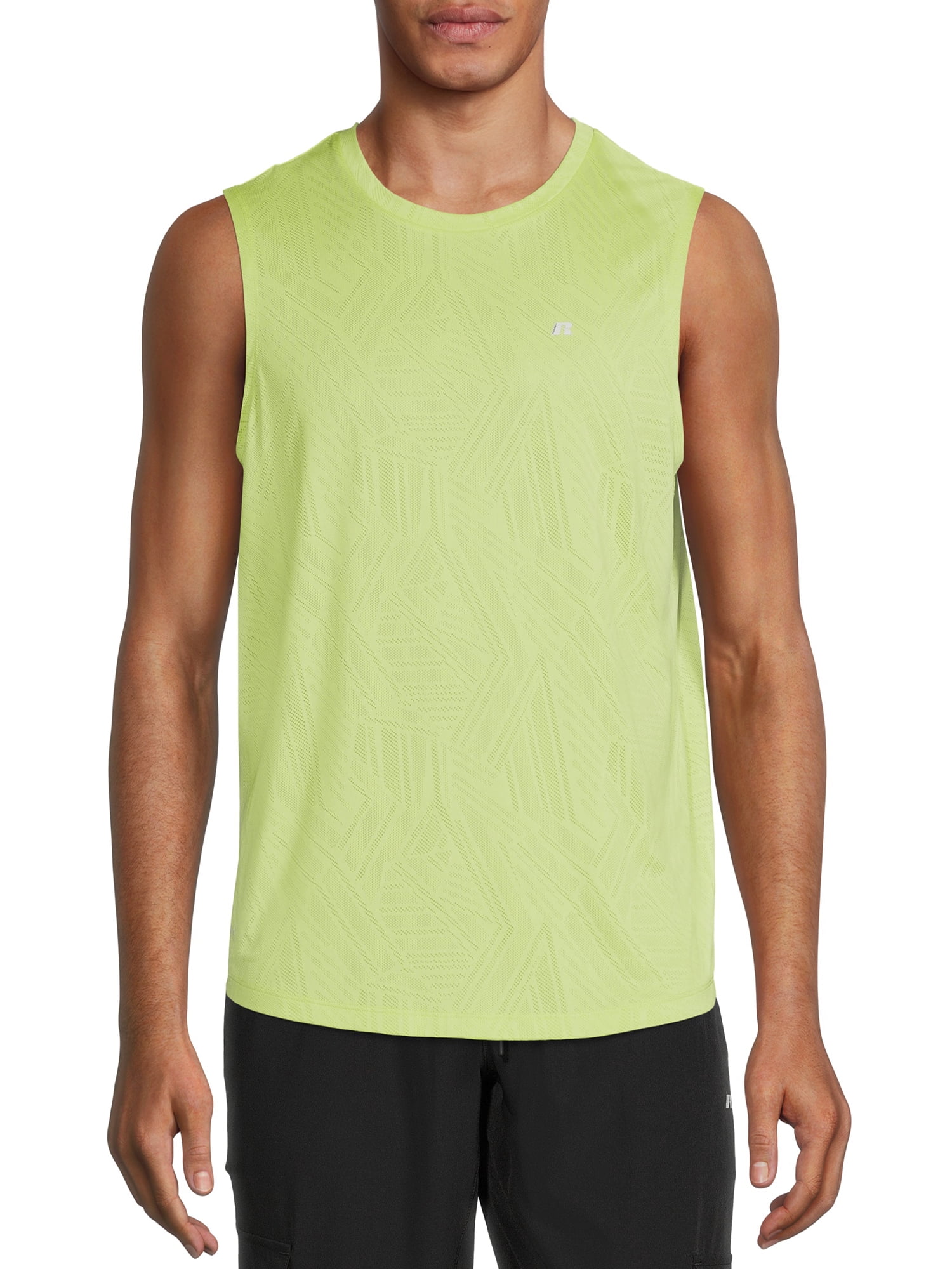 Russell Men's and Big Men's Active Muscle Tank Top, Sizes up to 5XL ...