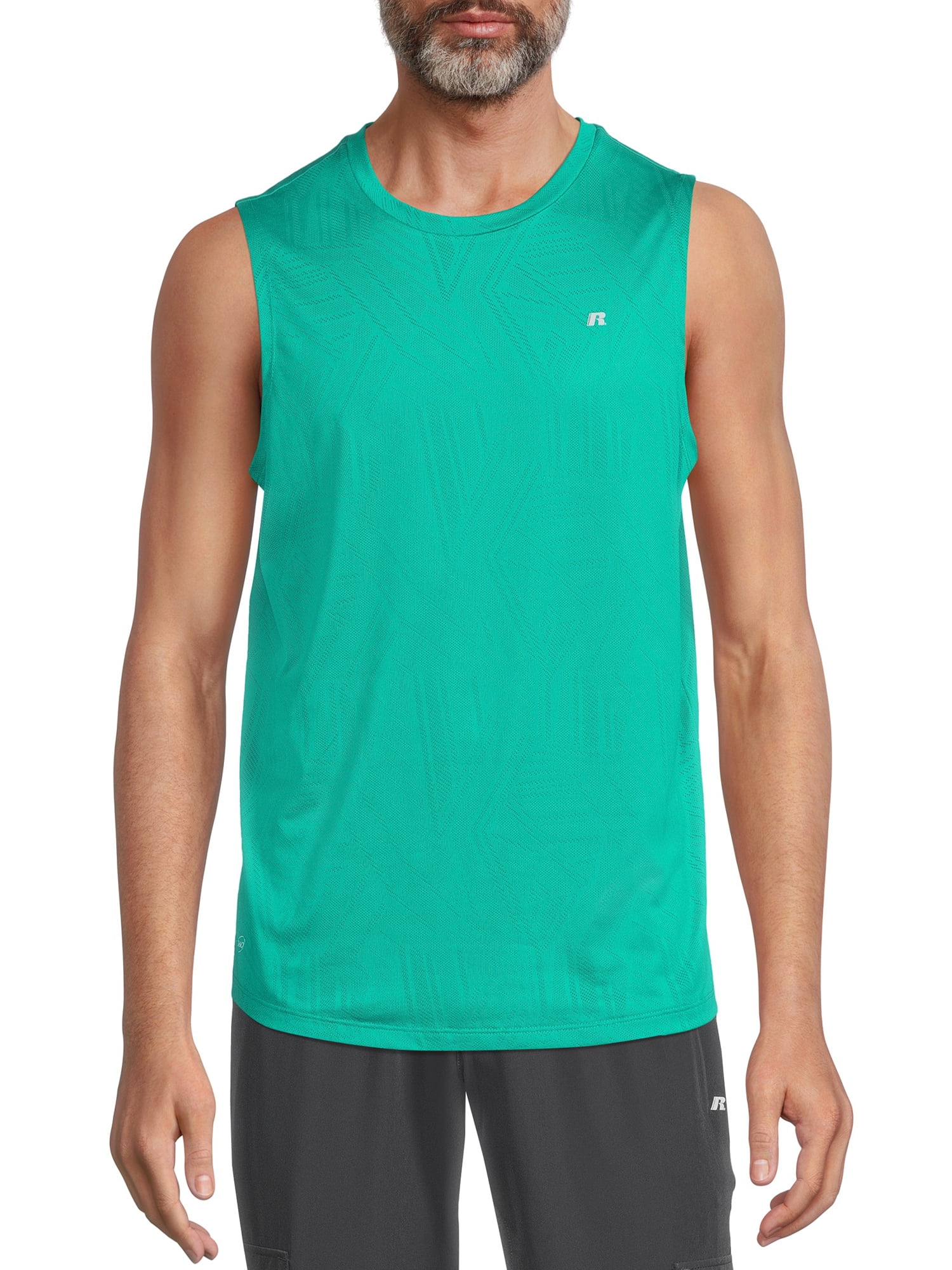 Russell Men's and Big Men's Active Muscle Tank Top, Sizes up to 5XL ...