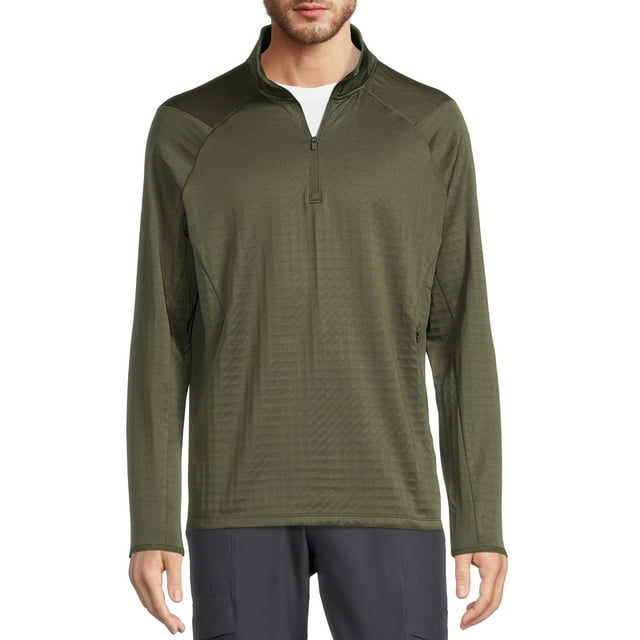 Russell Men's and Big Men's Active Quarter Zip Pullover, Sizes up to 5XL - Walmart.com