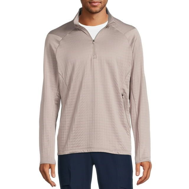 Russell Men's and Big Men's Active Quarter Zip Pullover, Sizes up to 5XL - Walmart.com