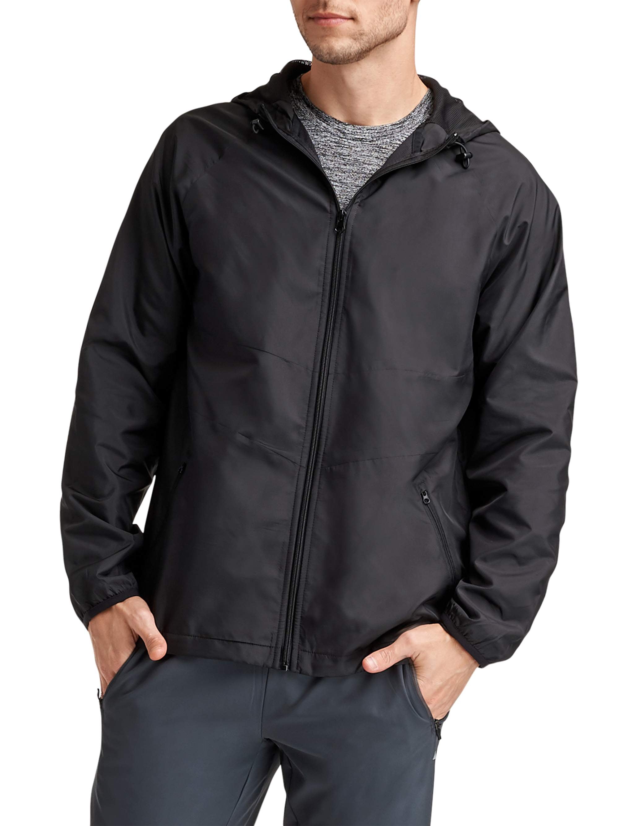 Russell Men's and Big Men's Full Zip Windbreaker, up to Size 5XL ...