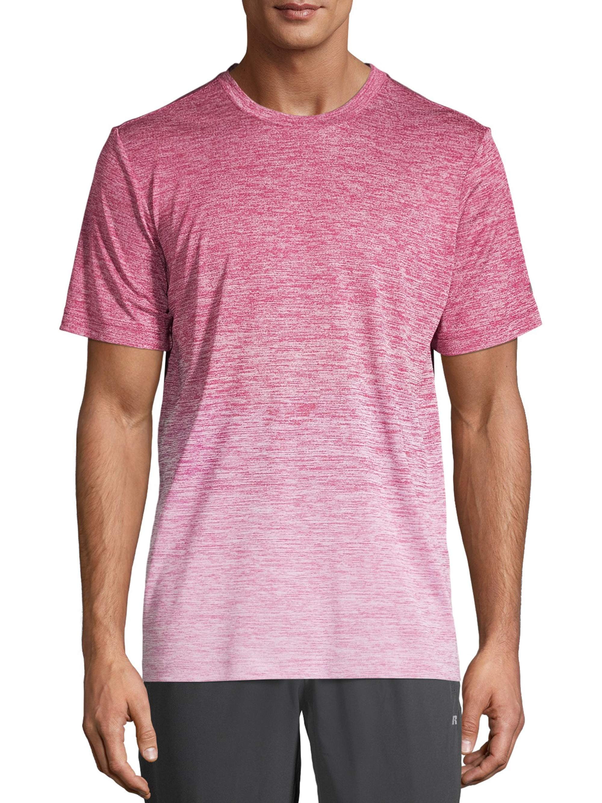 Russell Men's and Big Men's Ombre Performance Tee, up to Size 5XL ...