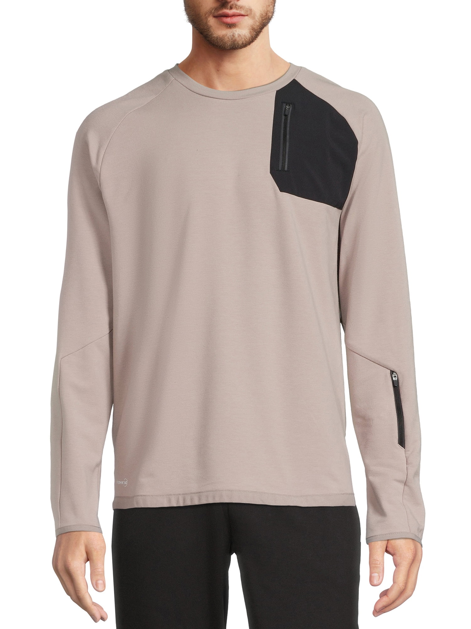 Russell Men's and Big Men's Tech Top with Long Sleeves, Sizes up to 5XL ...