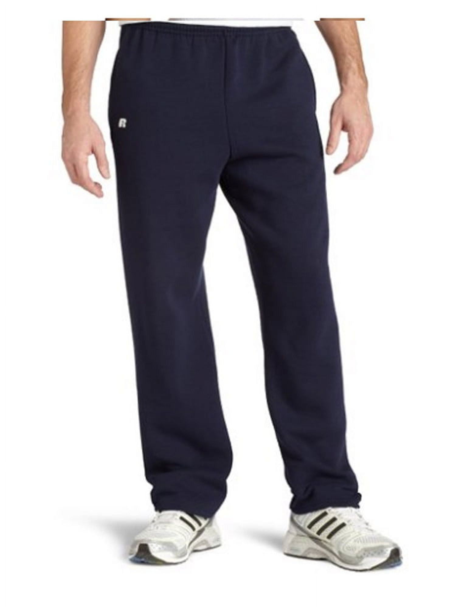 Russell Athletic Sweatpant, Open Bottom, Cotton Polyester Blend ...