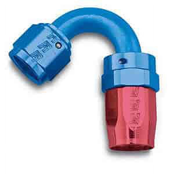 Russell Performance -10 AN Red/Blue 120 Degree Full Flow Swivel Hose ...