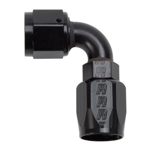 Russell Performance -8 AN Black 90 Degree Full Flow Hose End - Walmart.com