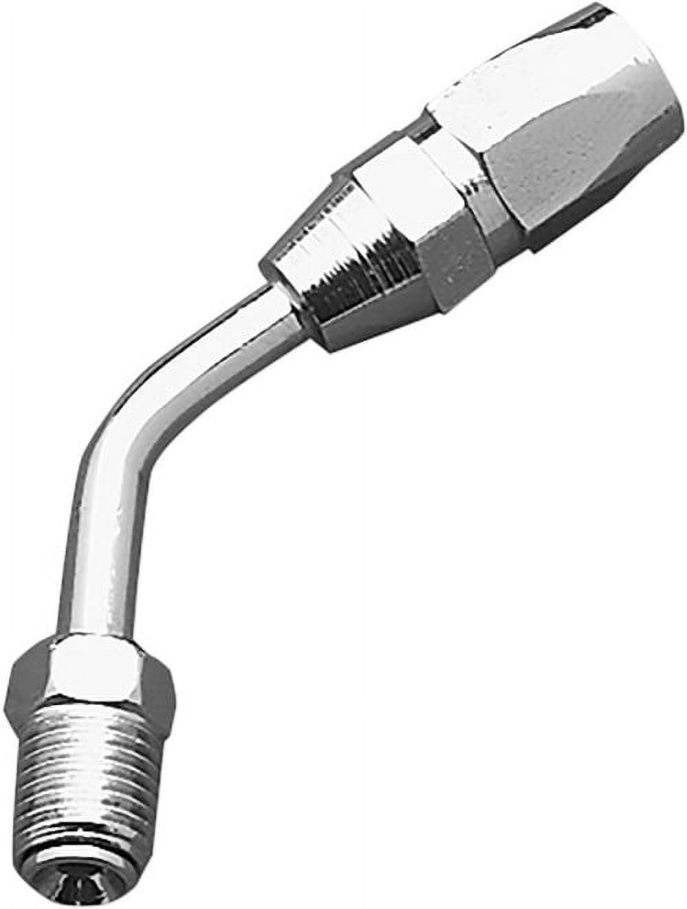 Russell Pro System I Chrome 45deg. Fitting, 3/8in.-24 Inverted ...