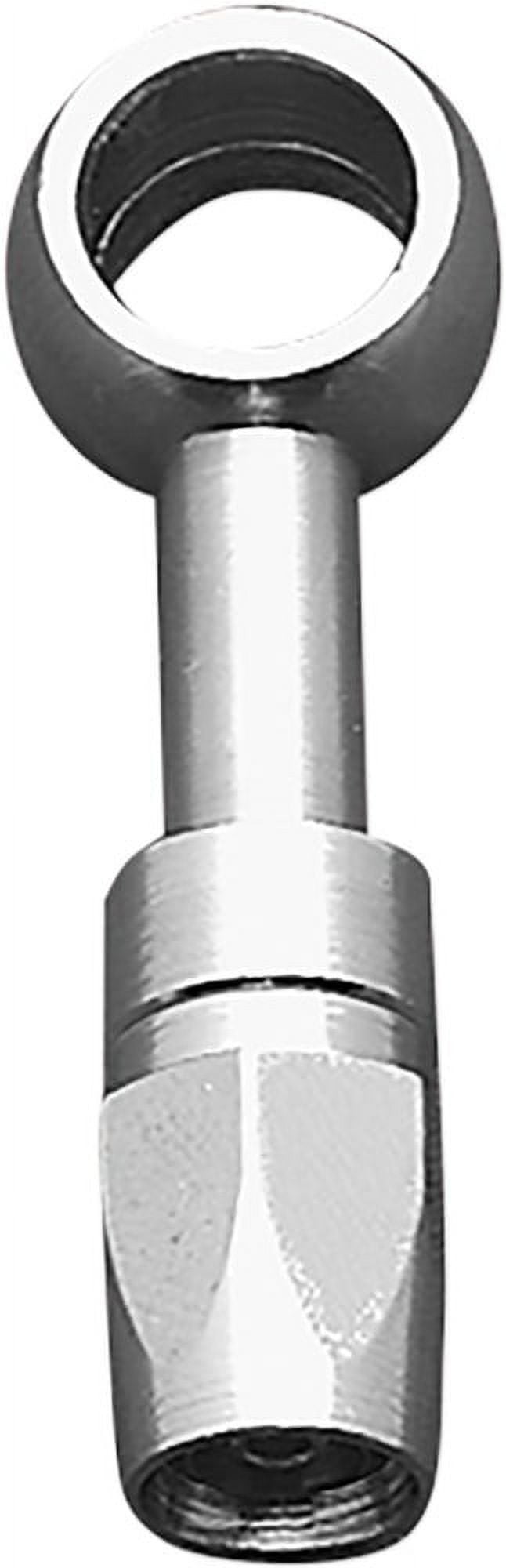Russell Pro System I Chrome Straight Banjo Fitting, 7/16in./12mm ...