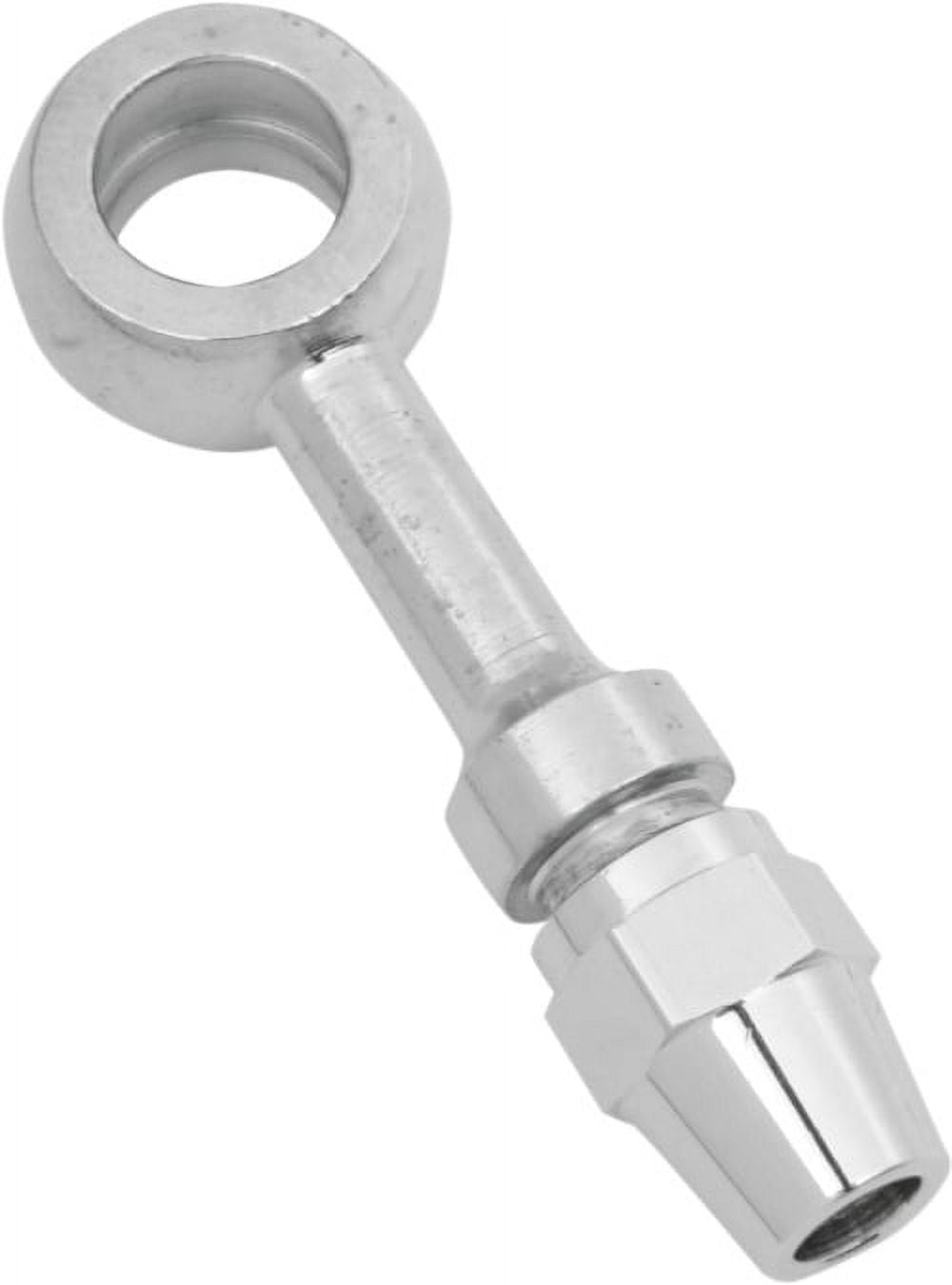 Russell Pro System II Nylon Chrome Steel Straight Banjo Fitting, 3/8in ...