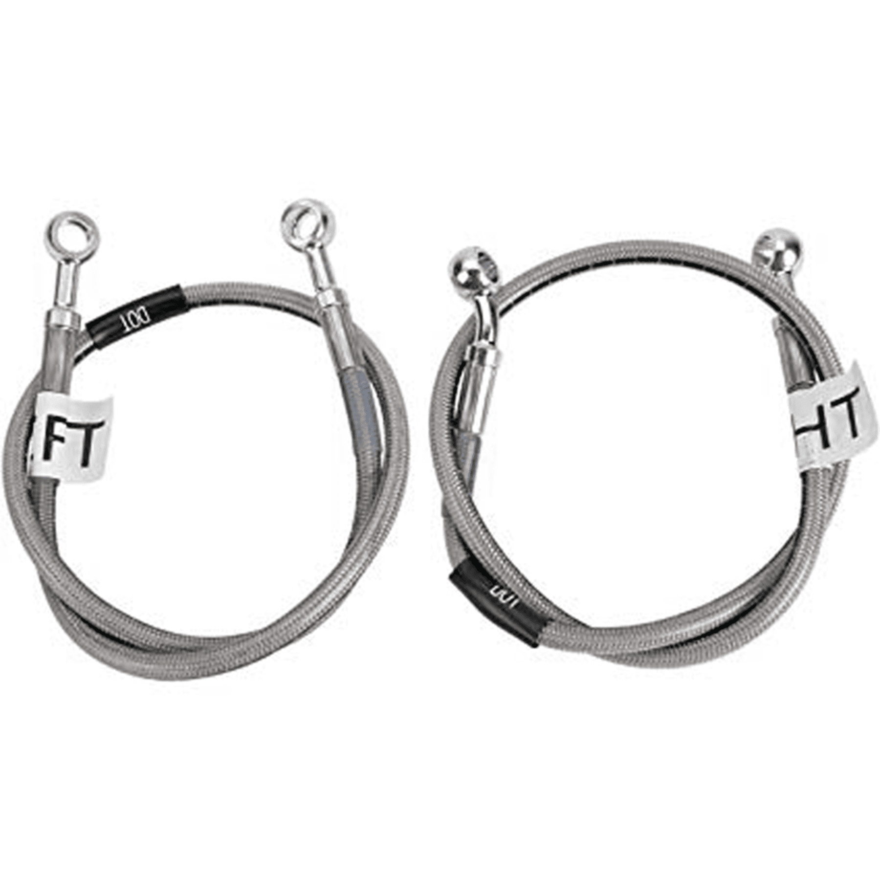 Russell R08341 Cycleflex Brake Line Two-Line Kit - Walmart.com