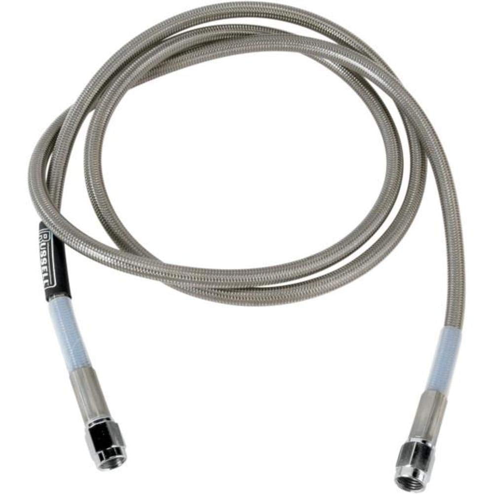 Russell R58202S Universal Braided Stainless Steel Brake Line - 50in ...