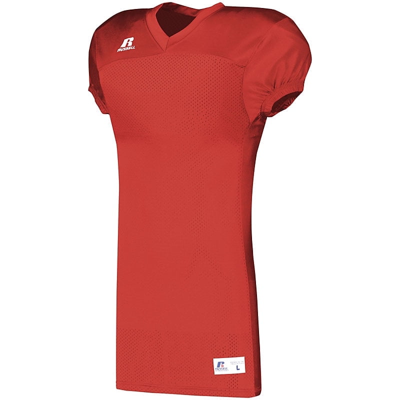 Russell S8623M.TRR.M Mens Solid Football Jersey with Side Inserts, True ...