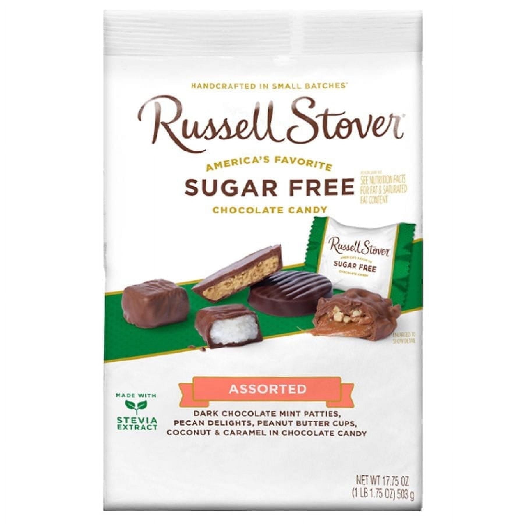 Russell Stover Assorted Sugar Free Chocolate Candy17.75oz Pack of 2 ...