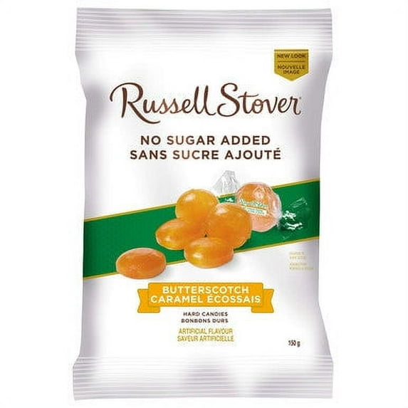 Russell Stover Sugar-Free Butterscotch Hard Candies, Individually ...