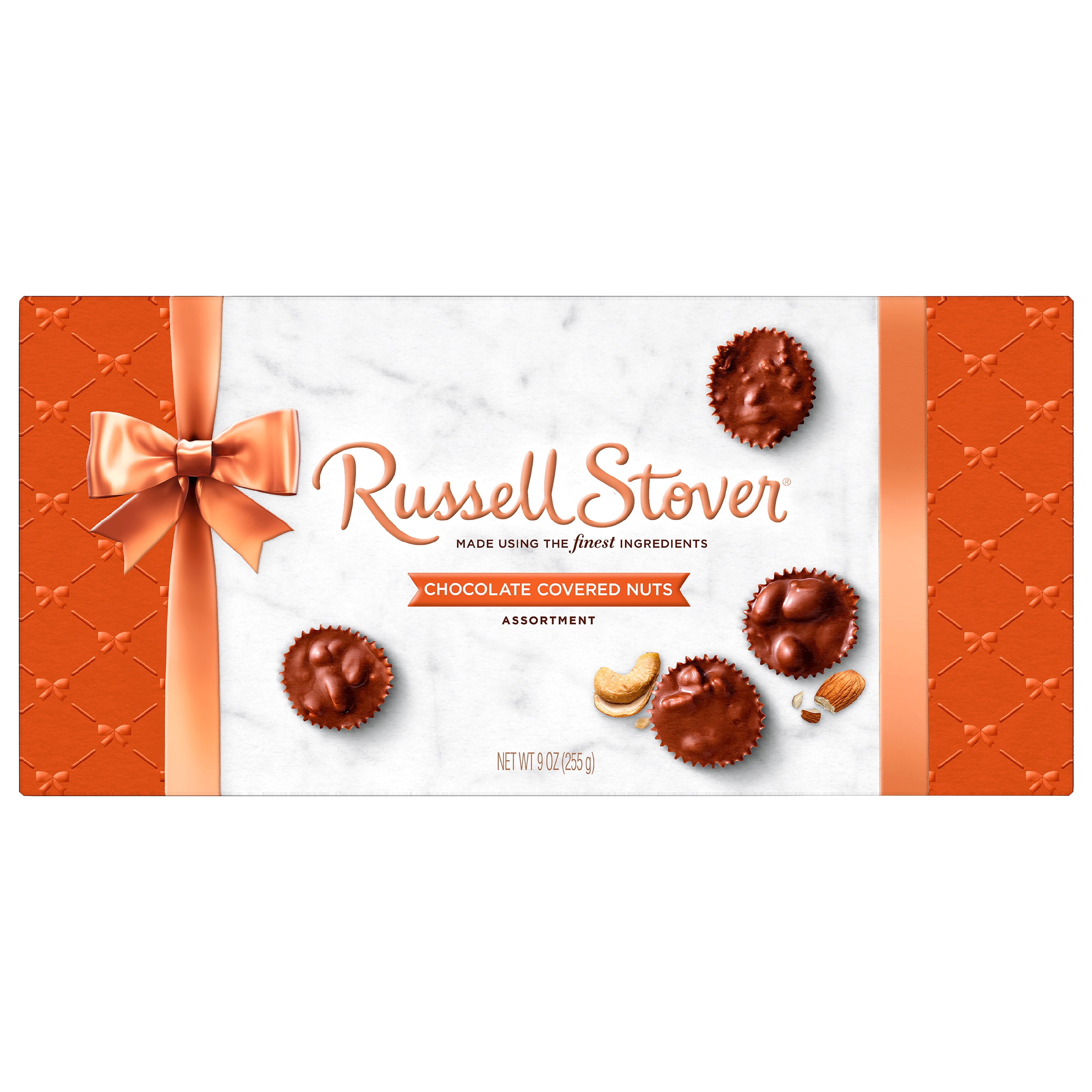 Russell Stover Assorted Chocolate Coated Nut Clusters - Peanuts ...