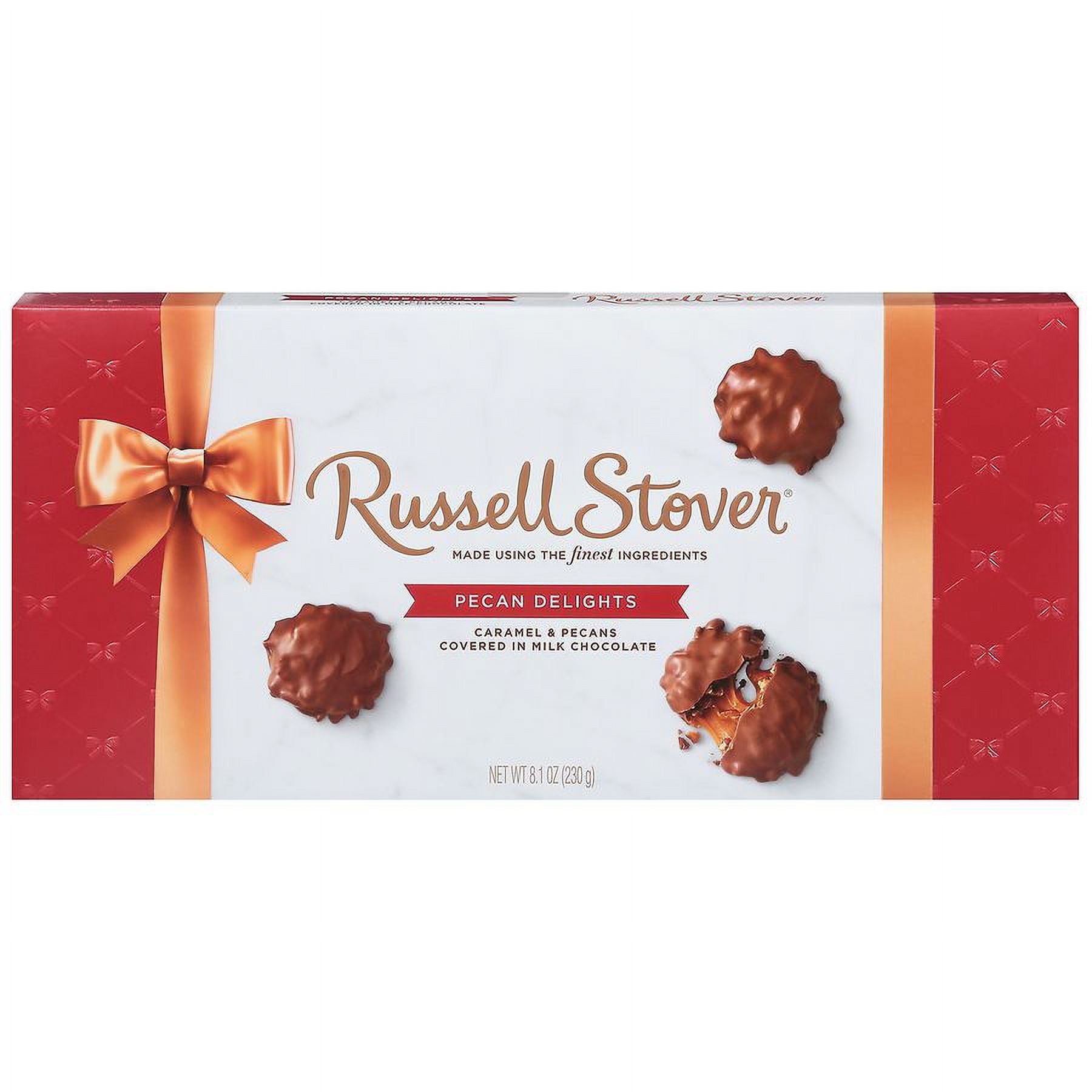 Russell Stover Milk Chocolate Pecan Delights8.1oz - Walmart.com