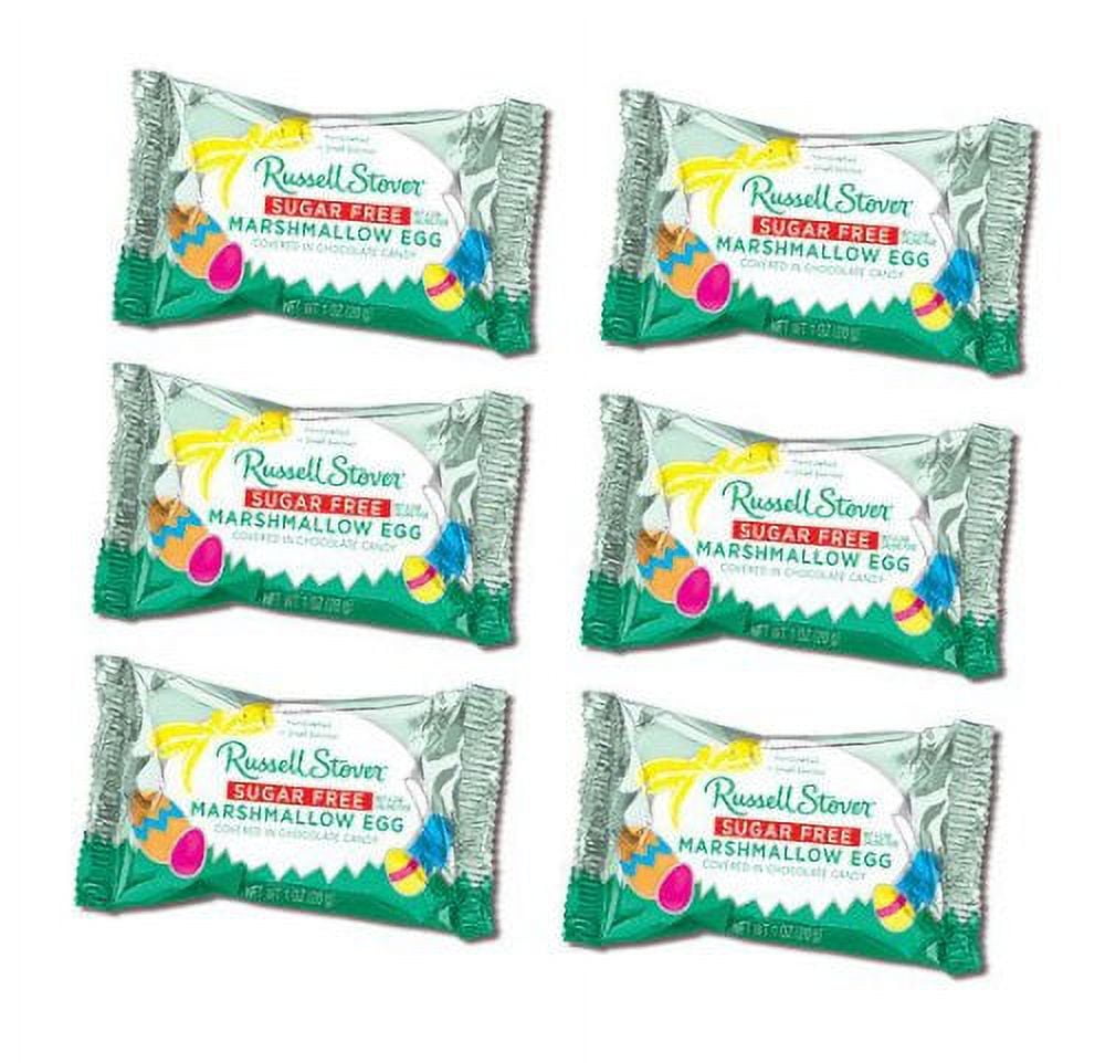 Russell Stover's Sugar Free, Chocolate Covered Marshmallow Easter Egg ...
