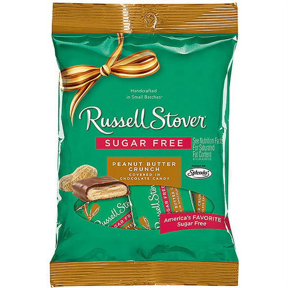 Russell Stover Sugar-Free Peanut Butter Crunch Covered in Chocolate ...