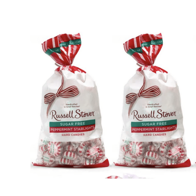 Russell Stover Sugar Free Peppermint Hard Candies, 12 oz. Bag ( 2 Bags ...