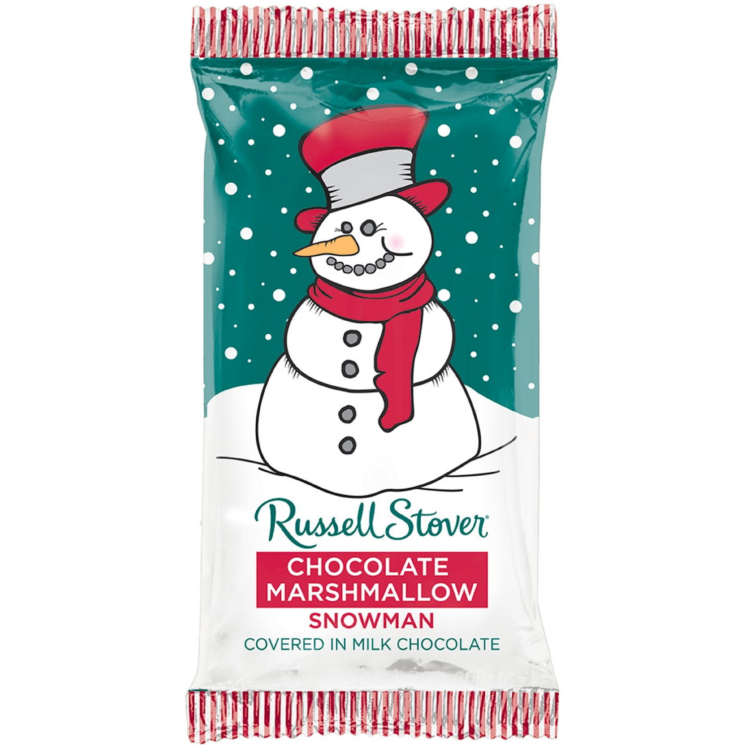 Russell Stover Truffle Santa Milk Chocolate, 1 Oz. - Walmart.com