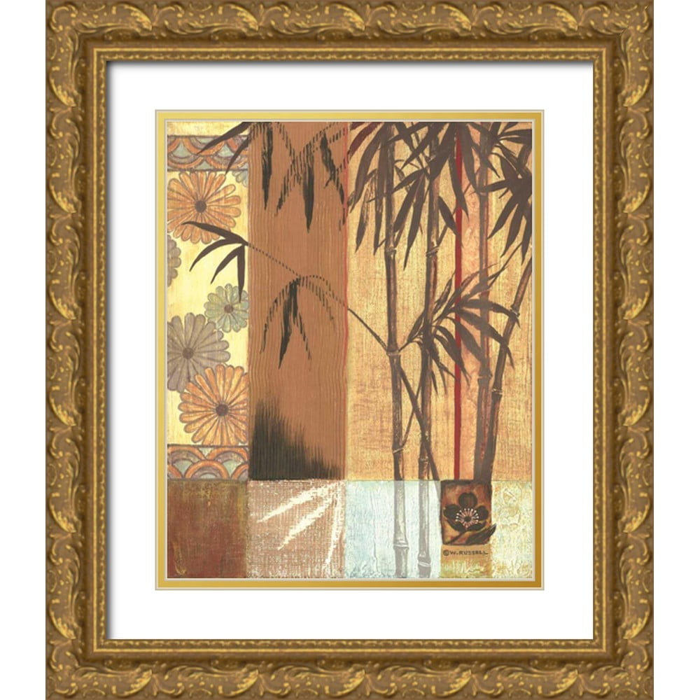 Russell, Wendy 12x14 Gold Ornate Wood Framed with Double Matting Museum ...
