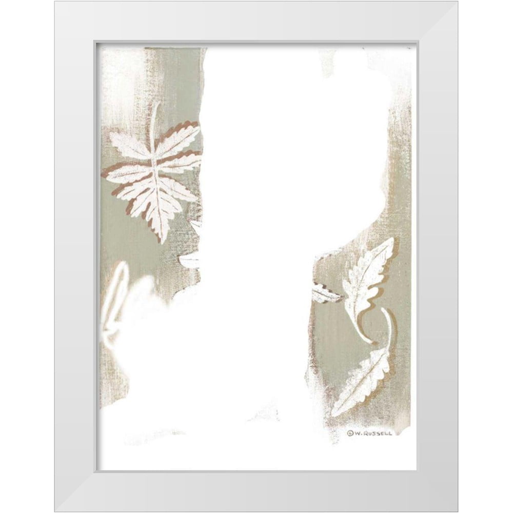 Russell, Wendy 25x32 White Modern Wood Framed Museum Art Print Titled ...