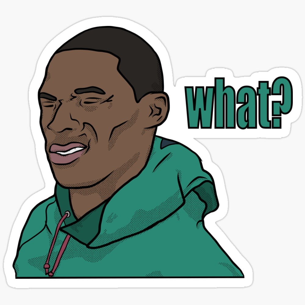 Russell Westbrook "What?" Sticker Phone Decal Water Bottle Stickers Car ...