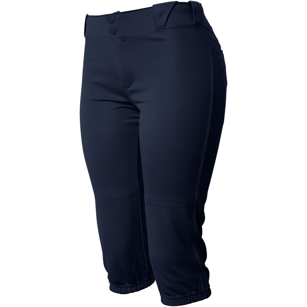 Russell Women's Low Rise Knicker Fastpitch Softball Pants Navy M ...