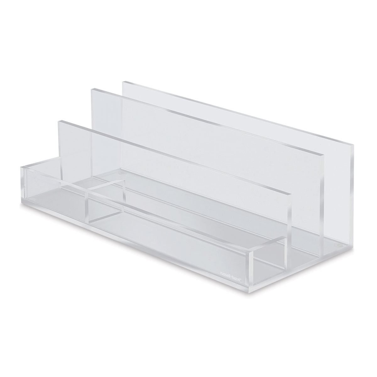 Russell and Hazel Acrylic Desk Accessories - Acrylic Collator and Valet ...