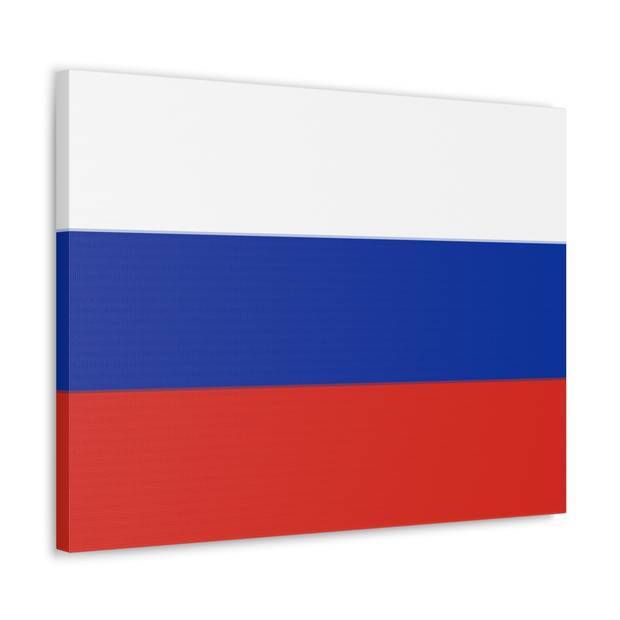 Russia Country Flag Canvas Vibrant Wall Art Unframed Home Decor ...