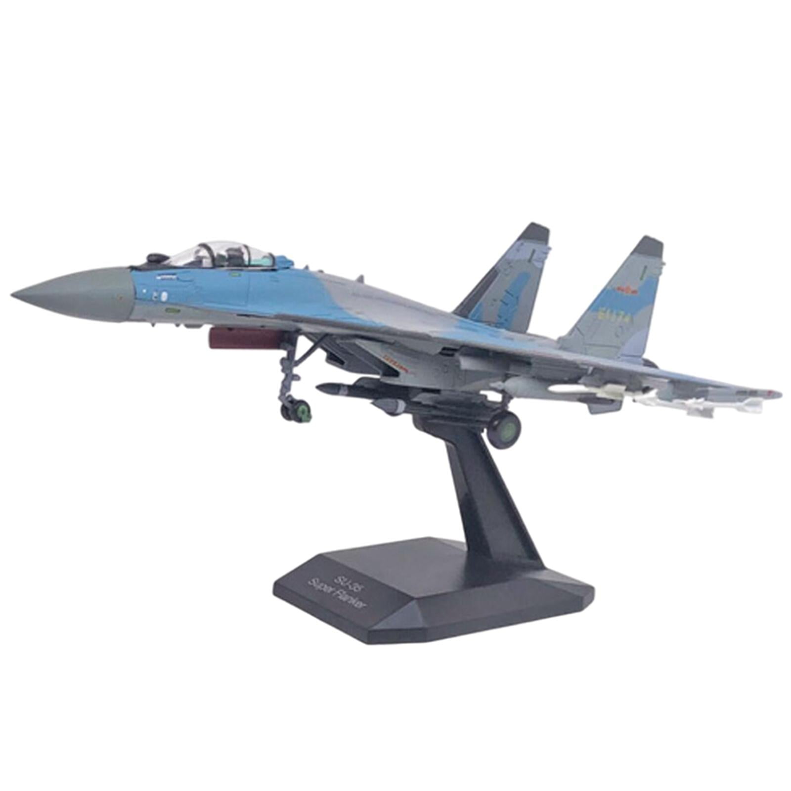 Russian 1:100 Scale SU-35 Aircraft Plane Model -Early Educational Toy ...