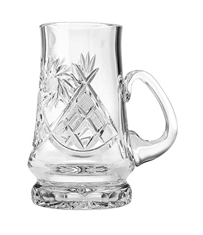 Russian Cut Crystal Beer Mug 22 oz - Walmart.com