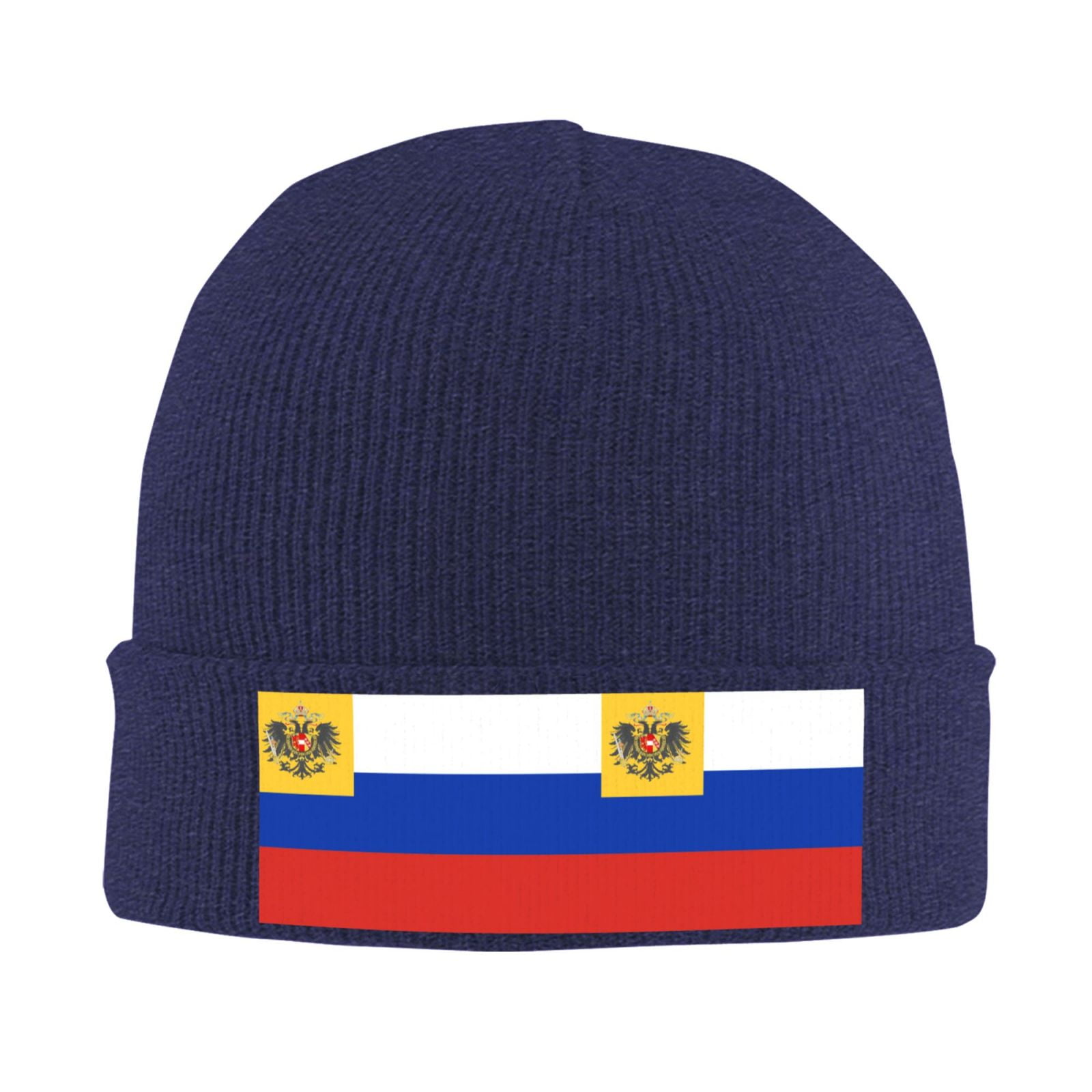 Russian-Flag Winter Beanie Hats for Men Women Warm Cozy Knitted Cuffed ...
