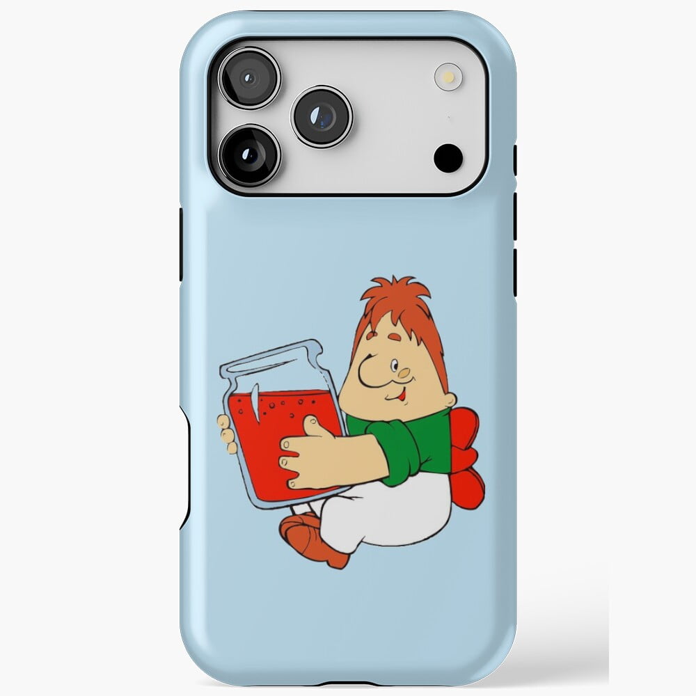 Russian Karlson On The Roof Propeller Man Toon Art iPhone Case 17 ...