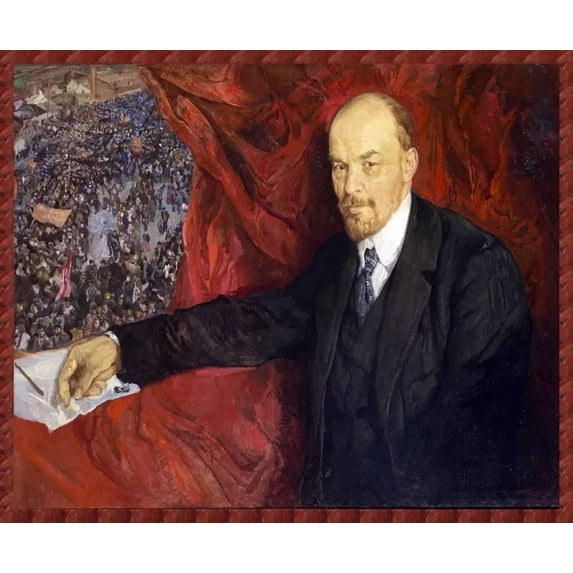 .Russian Lenin soviet POSTER.Home room Decoration.Graphic house art ...