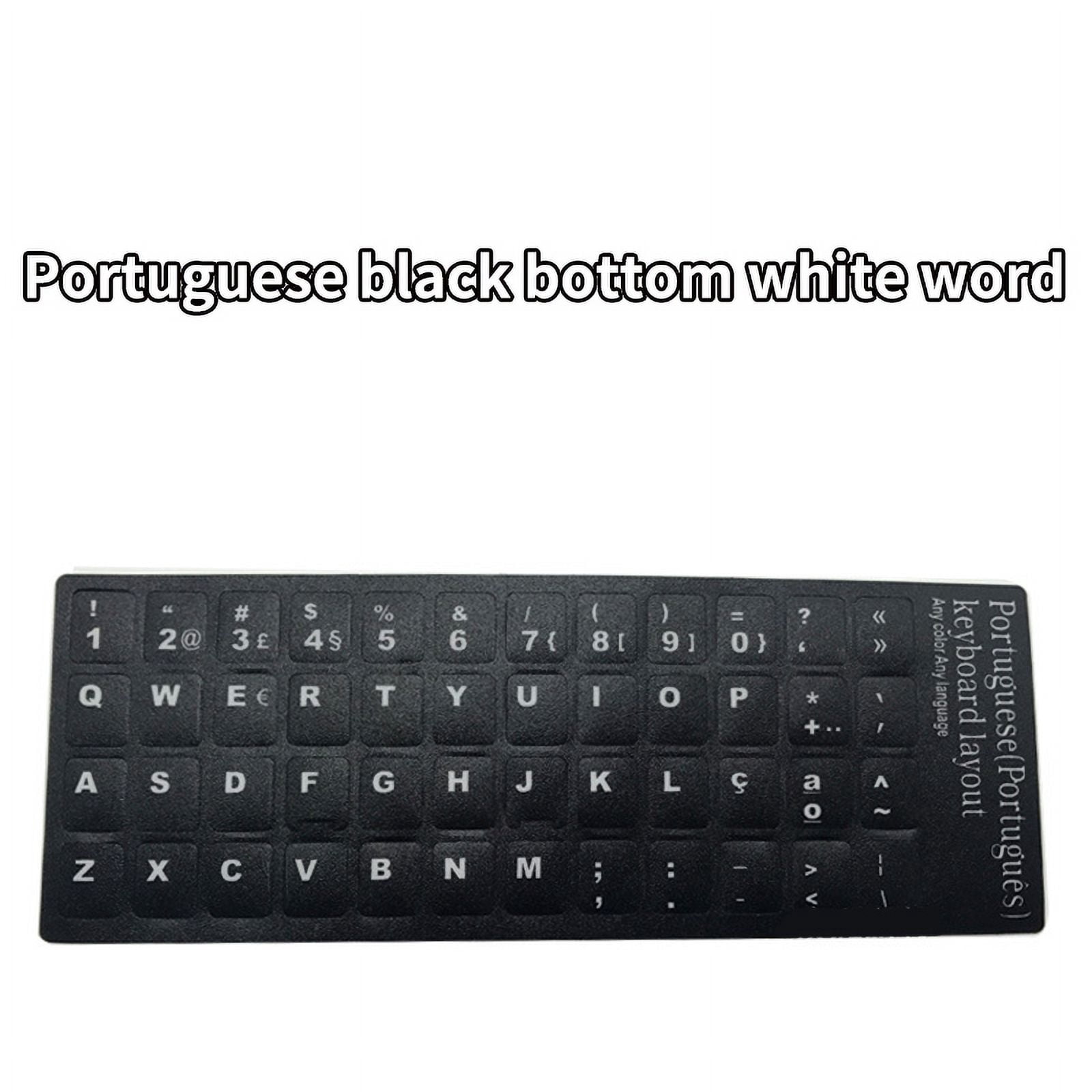 Russian Letters Keyboard Stickers Cover for Laptop PC Computer ...