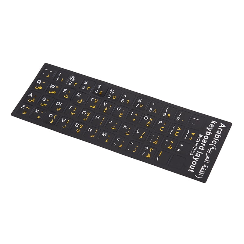 Russian Letters Keyboard Stickers For Notebook Computer Desktop ...