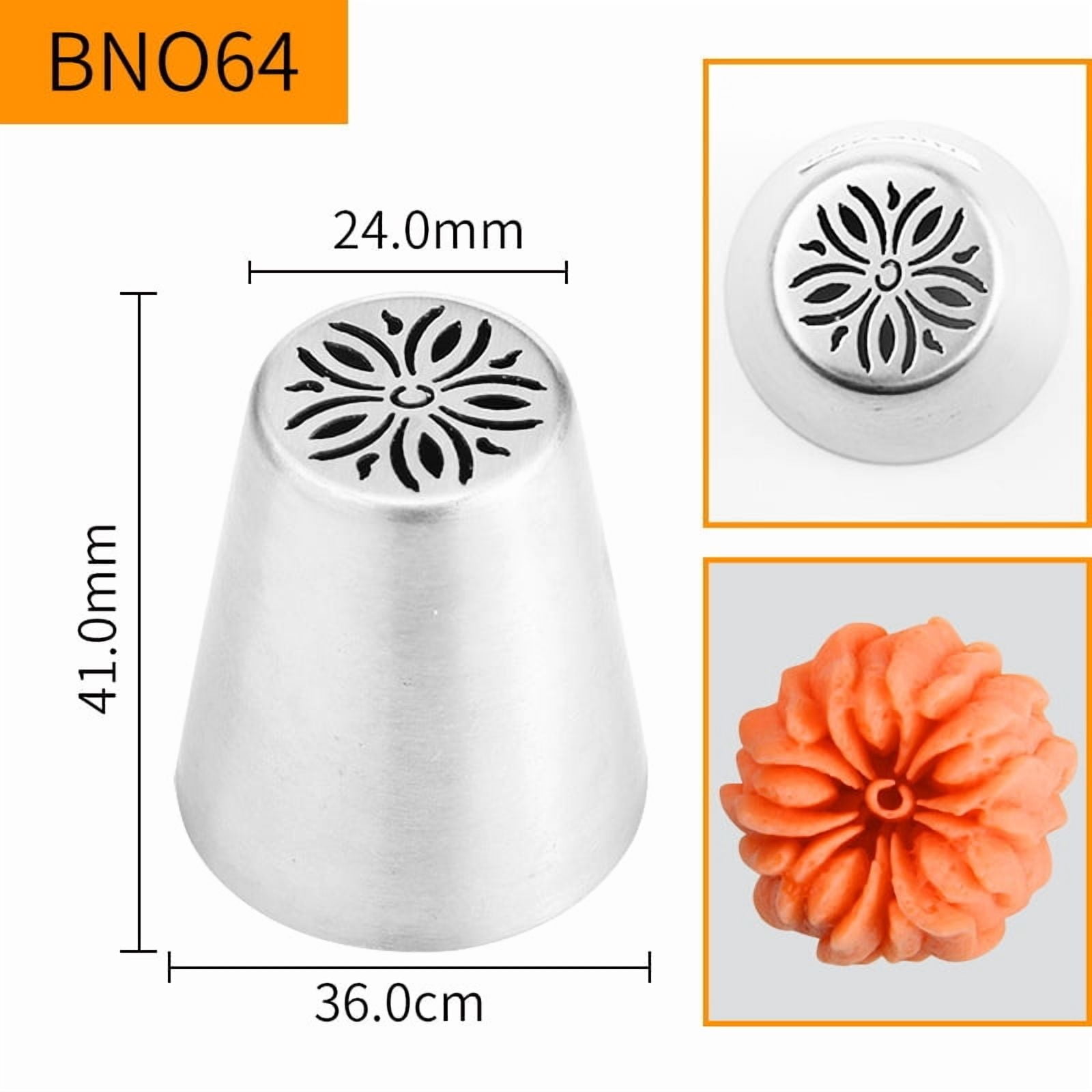 Russian Pastry Nozzles Icing Piping Cream Nozzle Tips Fondant ...