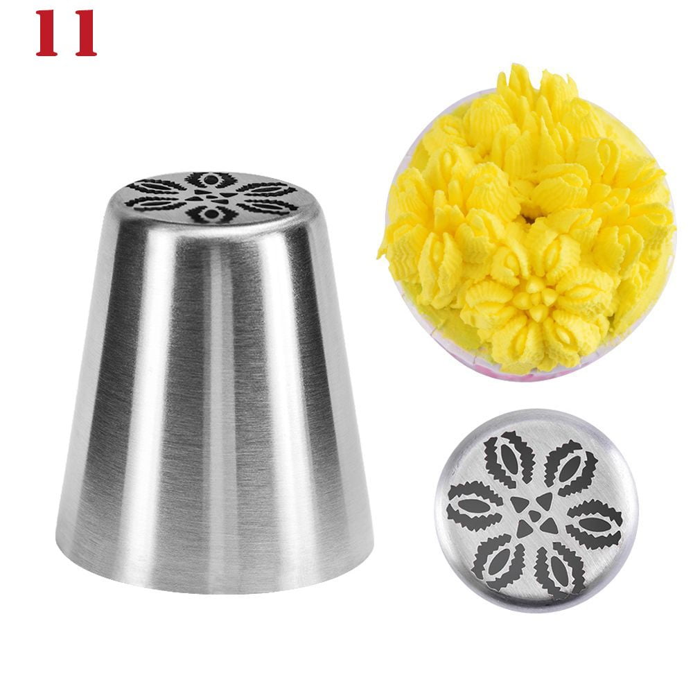 Russian Stainless Steel Kitchen Accessories Pastry Tips Cake Decorating ...