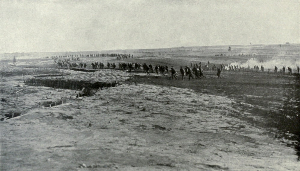 Russian Ww1 Soldiers Deserting First Line Trenches In July 1917. A ...