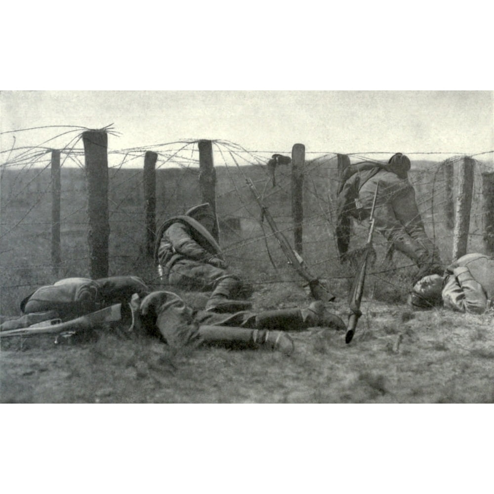 Russian Ww1 Soldiers Who Died Entangled In Battlefield Barbed Wire ...
