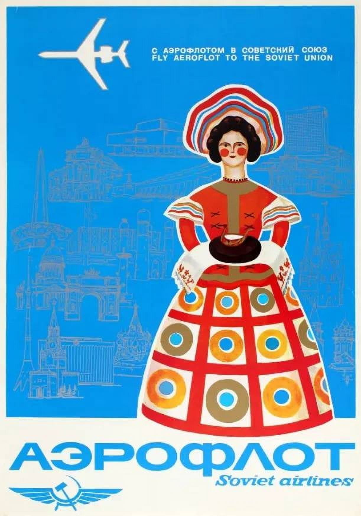 .Russian fashion doll Soviet POSTER.Home room Decor.Graphic house art ...