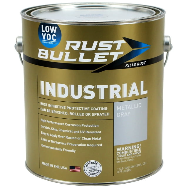 Rust Bullet - Industrial Low VOC - Rust Inhibitor Paint, Industrial ...