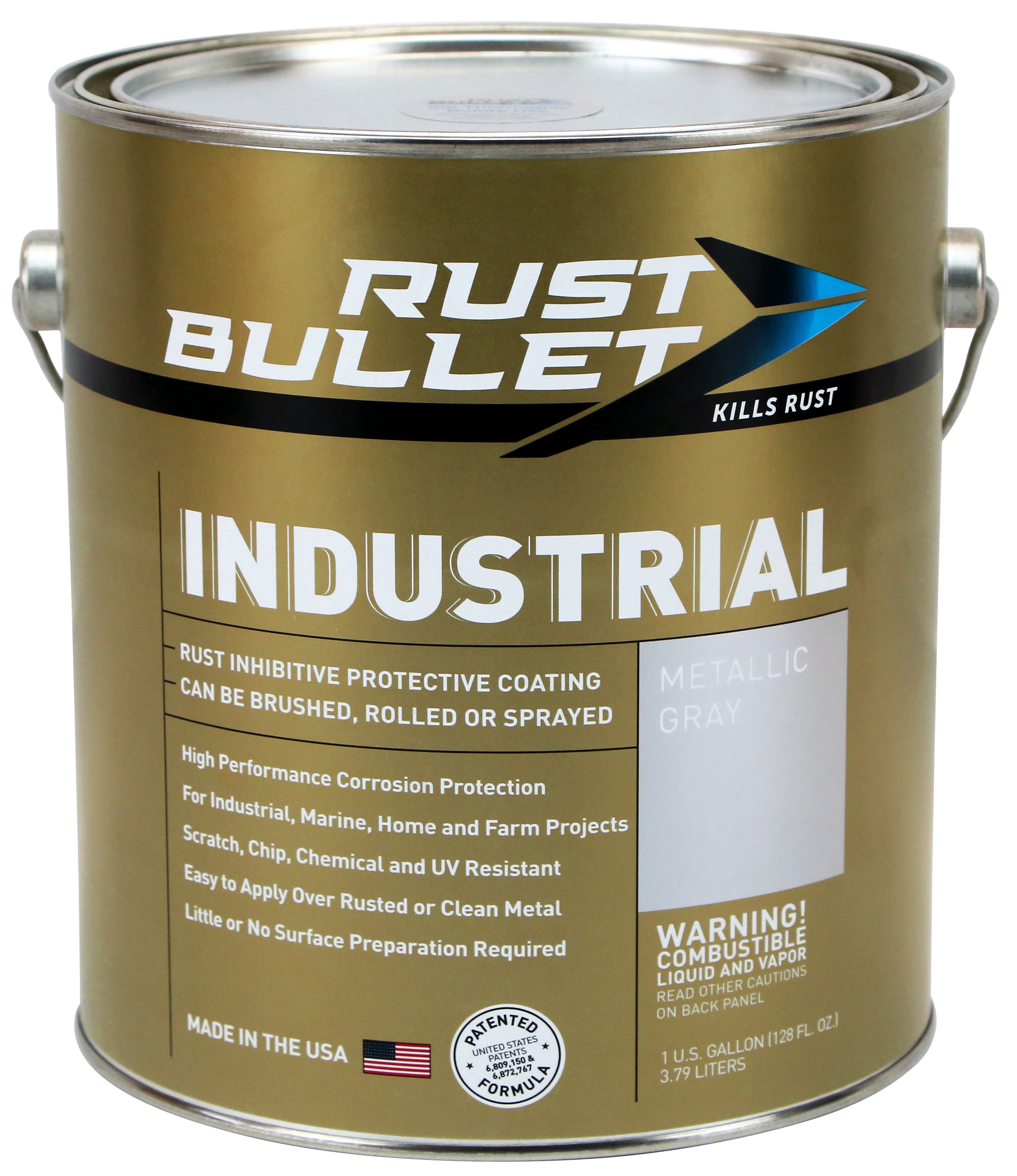 Rust Bullet Industrial Rust Inhibitor & Protective Undercoating Paint ...