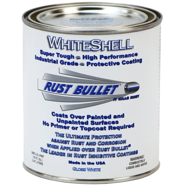 Rust Bullet - WhiteShell Rust Preventative and Protective Coating ...